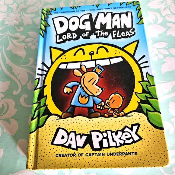 graphix | Other | Dog Man Lord Of The Fleas Book 5 Brand New Hardcover ...